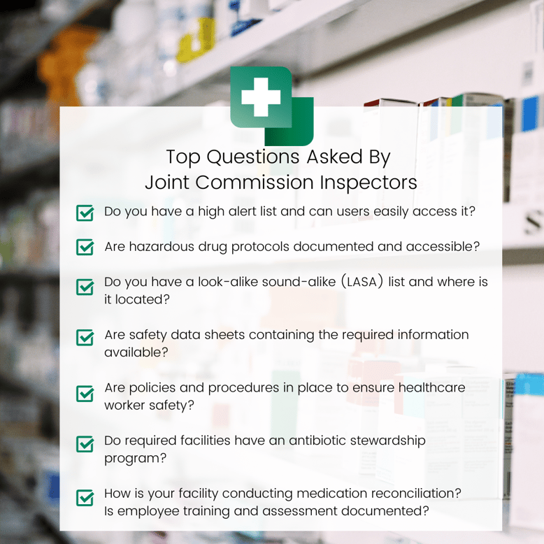 UPDATE: The Top 8 Questions To Expect In Joint Commission Inspections
